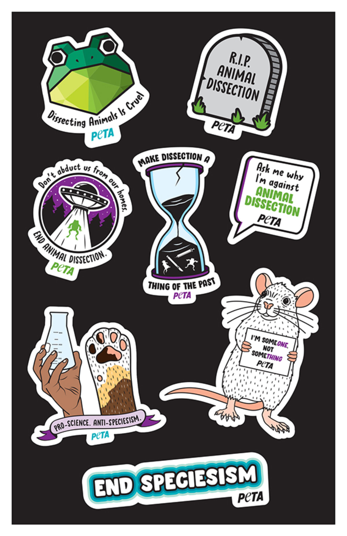 Anti-Vivisection Educator Pack | PETA Literature