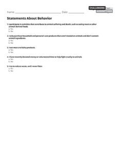 Challenging Assumptions Curriculum Kit | PETA Literature