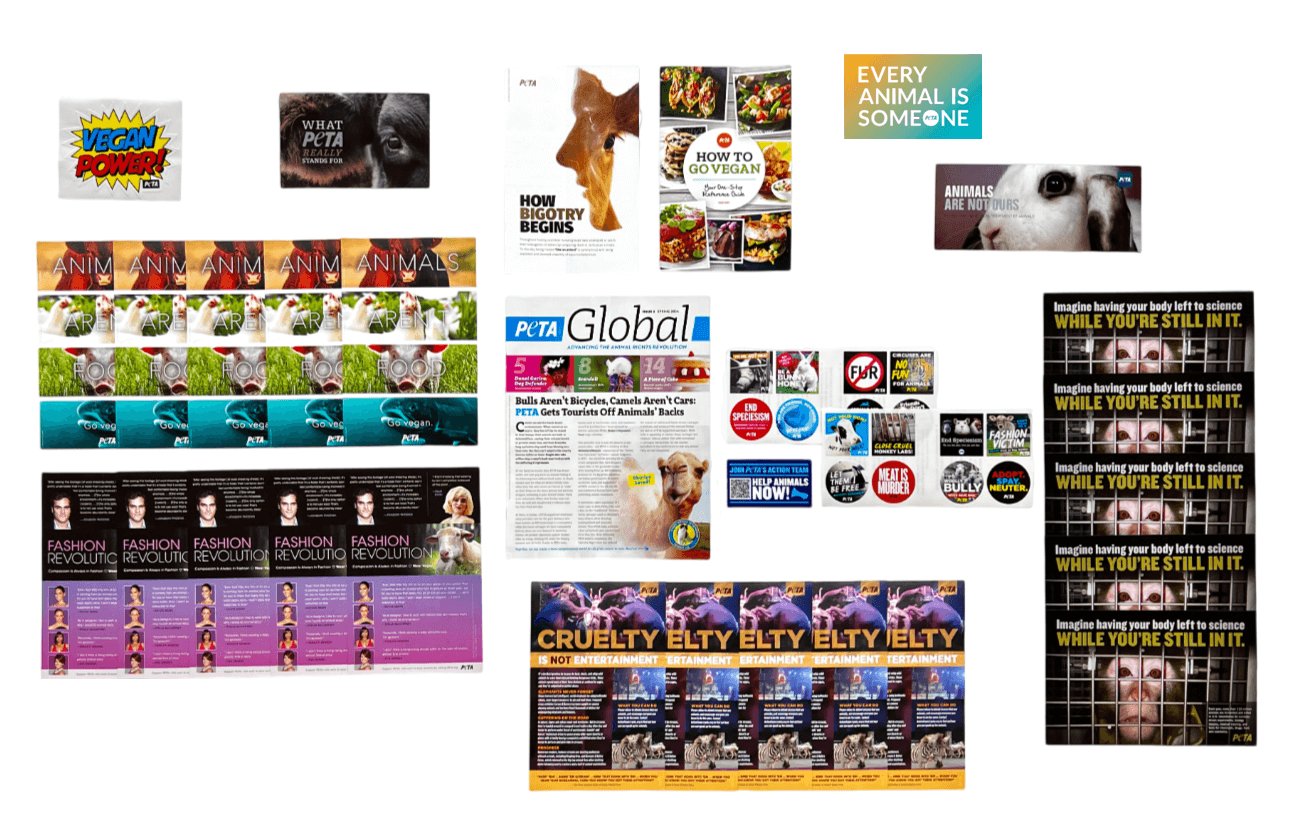 Supporter Starter Pack | PETA Literature